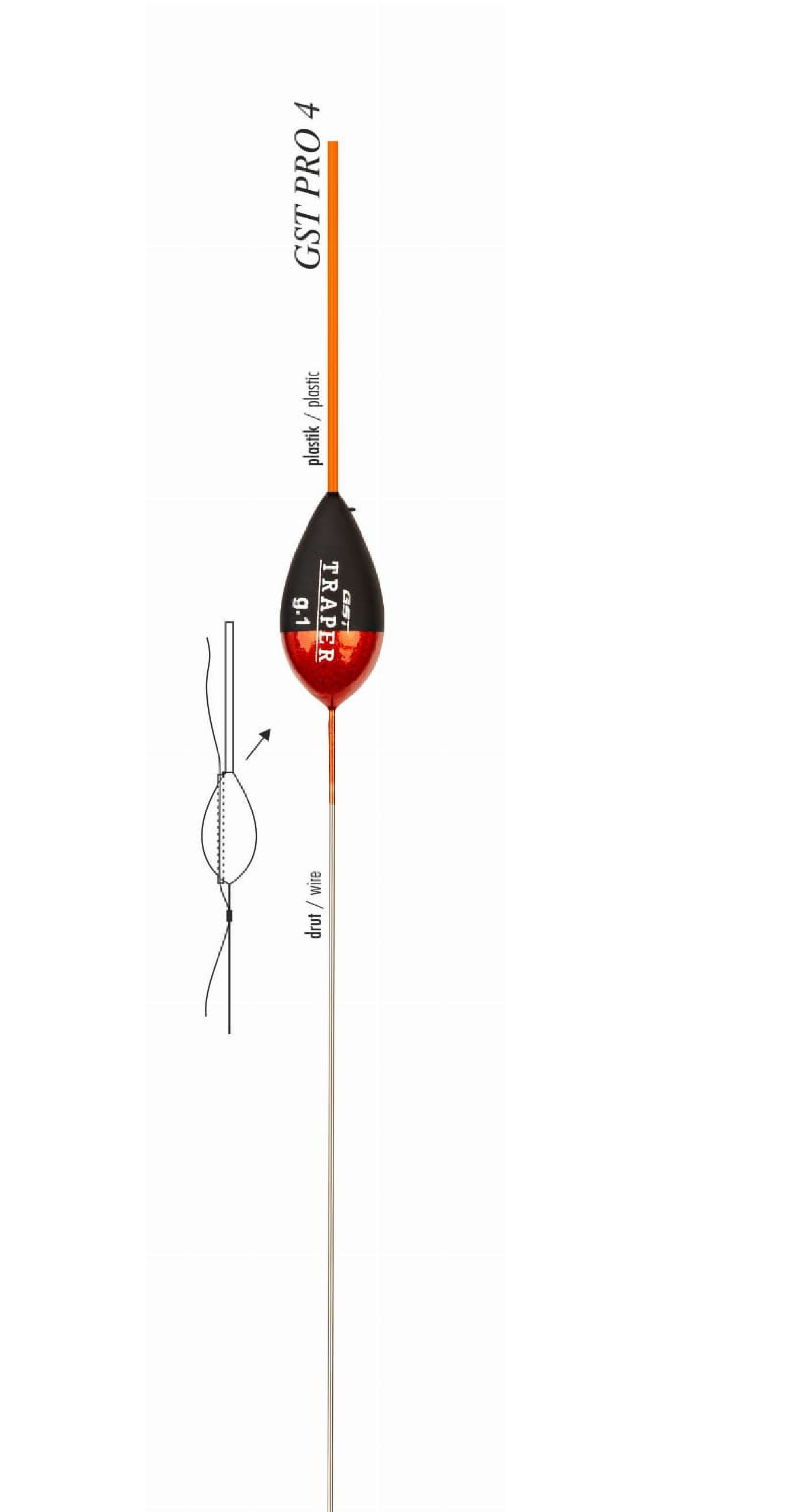 Traper Spławik GST PRO 4 MACFISHING Adam Cieniawski - Internetowy sklep ...